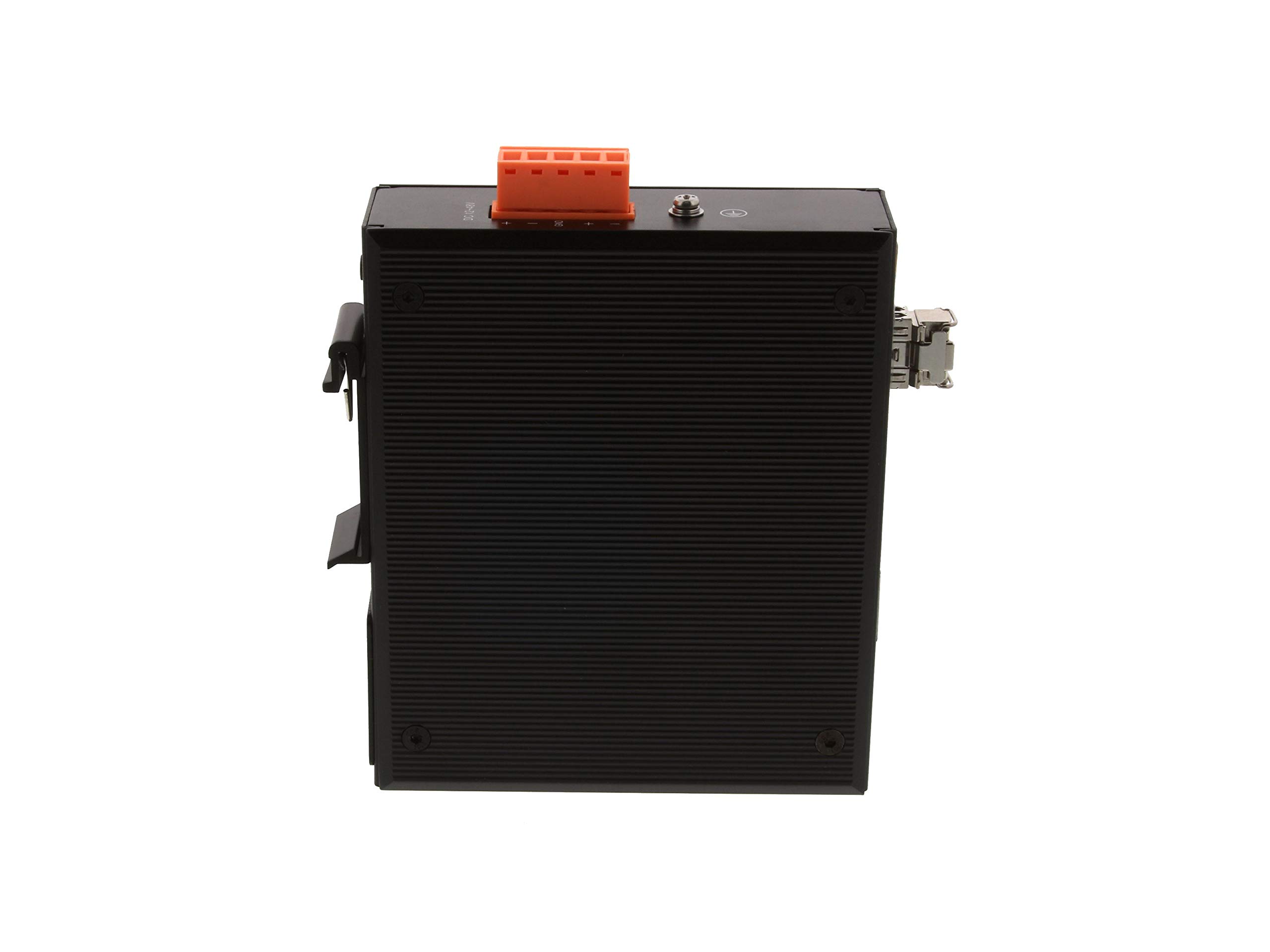 Networx Industrial Gigabit Ethernet Fiber Media Converter - 1000Base-LX - LC Multimode, 550m, 850nm, 1 Port
