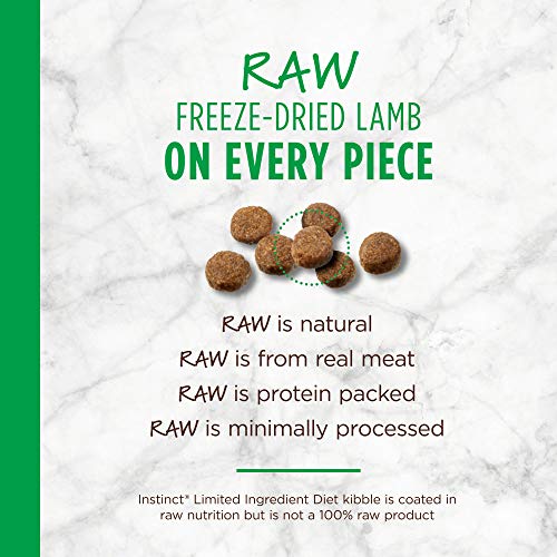 Instinct Limited Ingredient Diet Grain Free Recipe with Real Lamb Natural Dry Dog Food, 20 lb. Bag