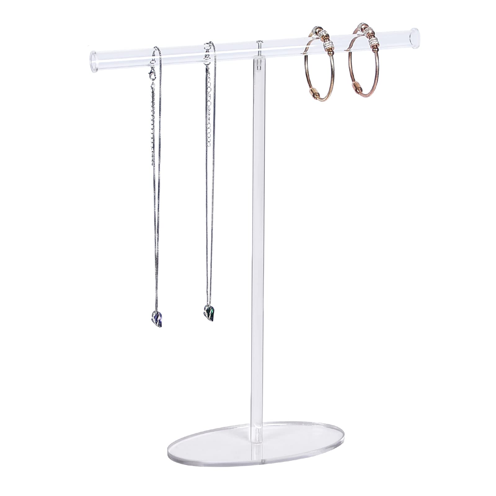 Ausalivan Acrylic Necklace Holder Organizer,bracelet Necklace Display Stand for Selling，Jewelry Storage Rack