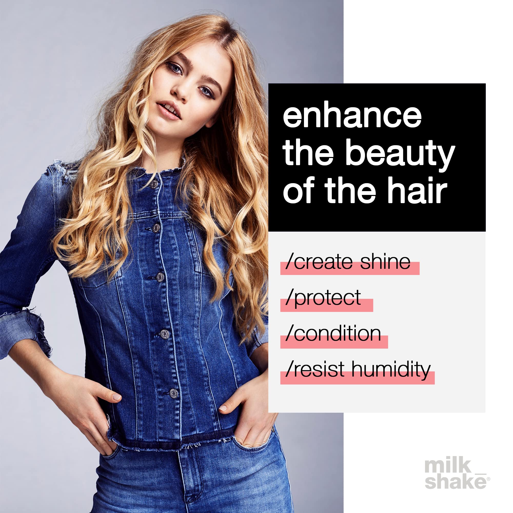 milk_shake Lifestyling Smoothing Hair Cream for Medium to Coarse Hair, 5.1 Fl Oz
