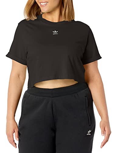 adidas Essentials Cropped Tee XL Black