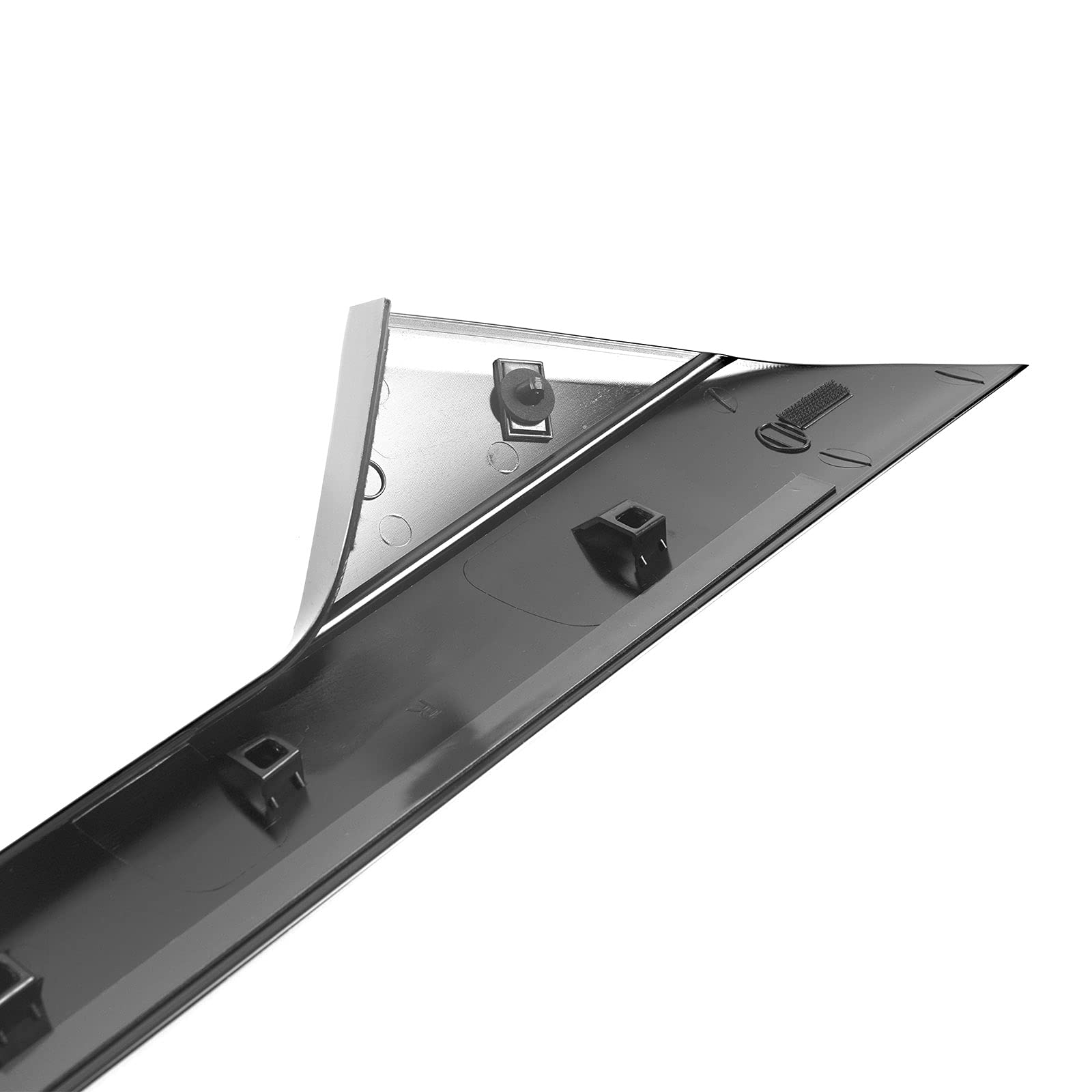 A-Pillar Windshield Trim Molding Front Outer Window Trim Compatible with 2011-2019 Explorer Replaces # BB5Z7803137AB ; BB5Z7803136AA (Left+Right)
