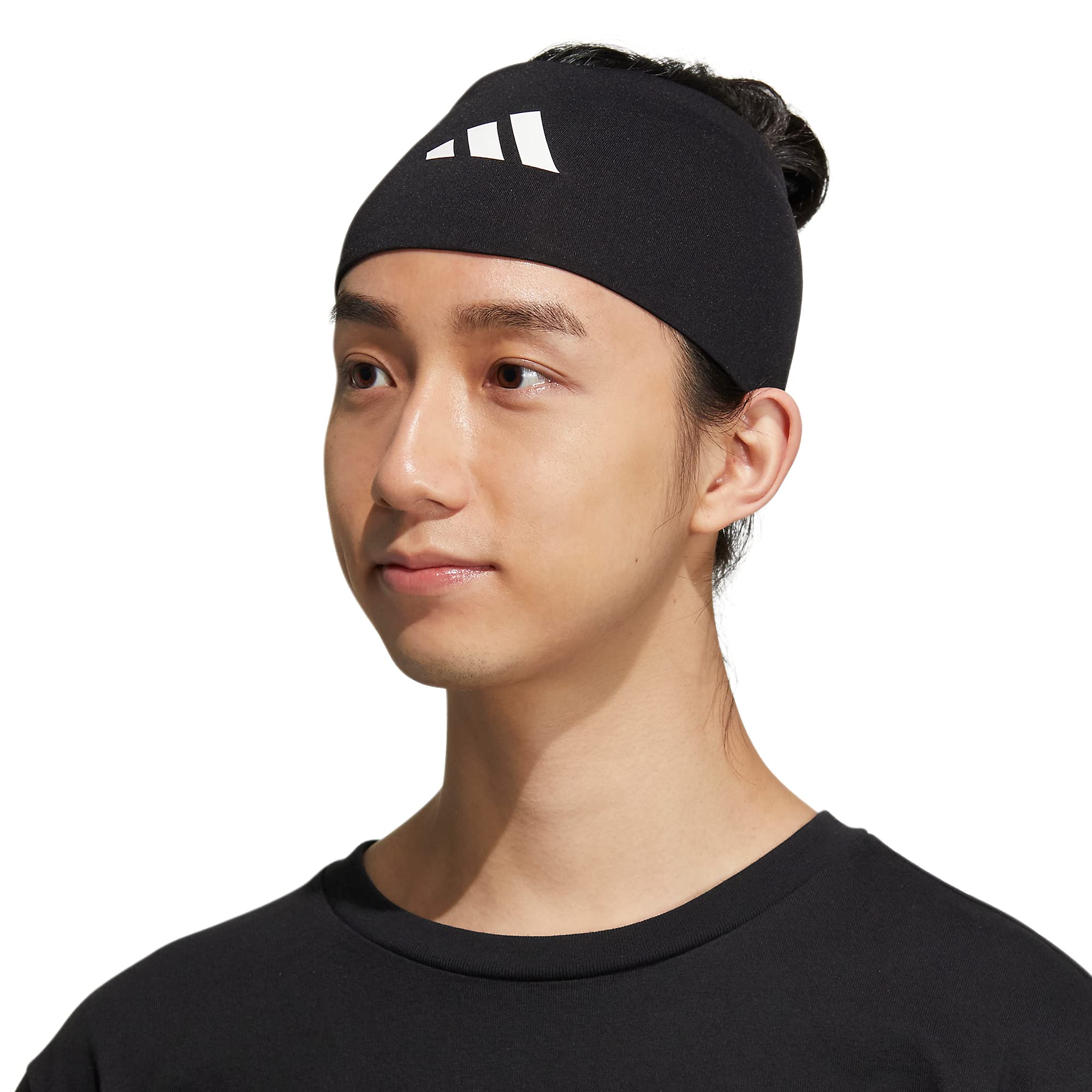 adidas Football Skull Wrap Headband, Black, One Size