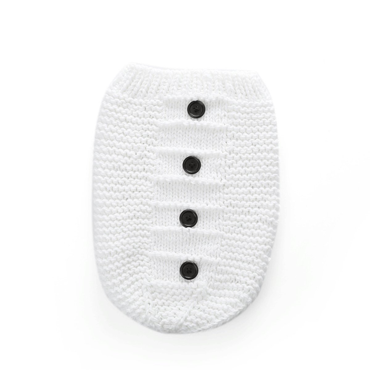 Newborn Baby Boy Girl Photography Pros Sleeping Bag Costume Outfits Crochet Knitted Wrap Swaddle