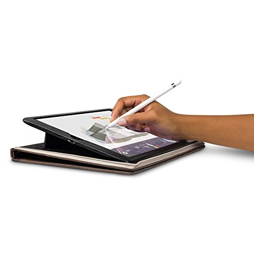 Twelve South BookBook for iPad Air/Pro 10.5" | Hardback Leather case, Pencil Storage and Easel for iPad Pro/Air + Apple Pencil