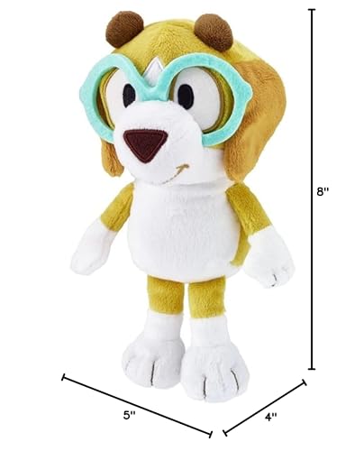 BLUEY Friends Plush Honey, Plush Honey The Beagle, 8 INCH Plush Toy
