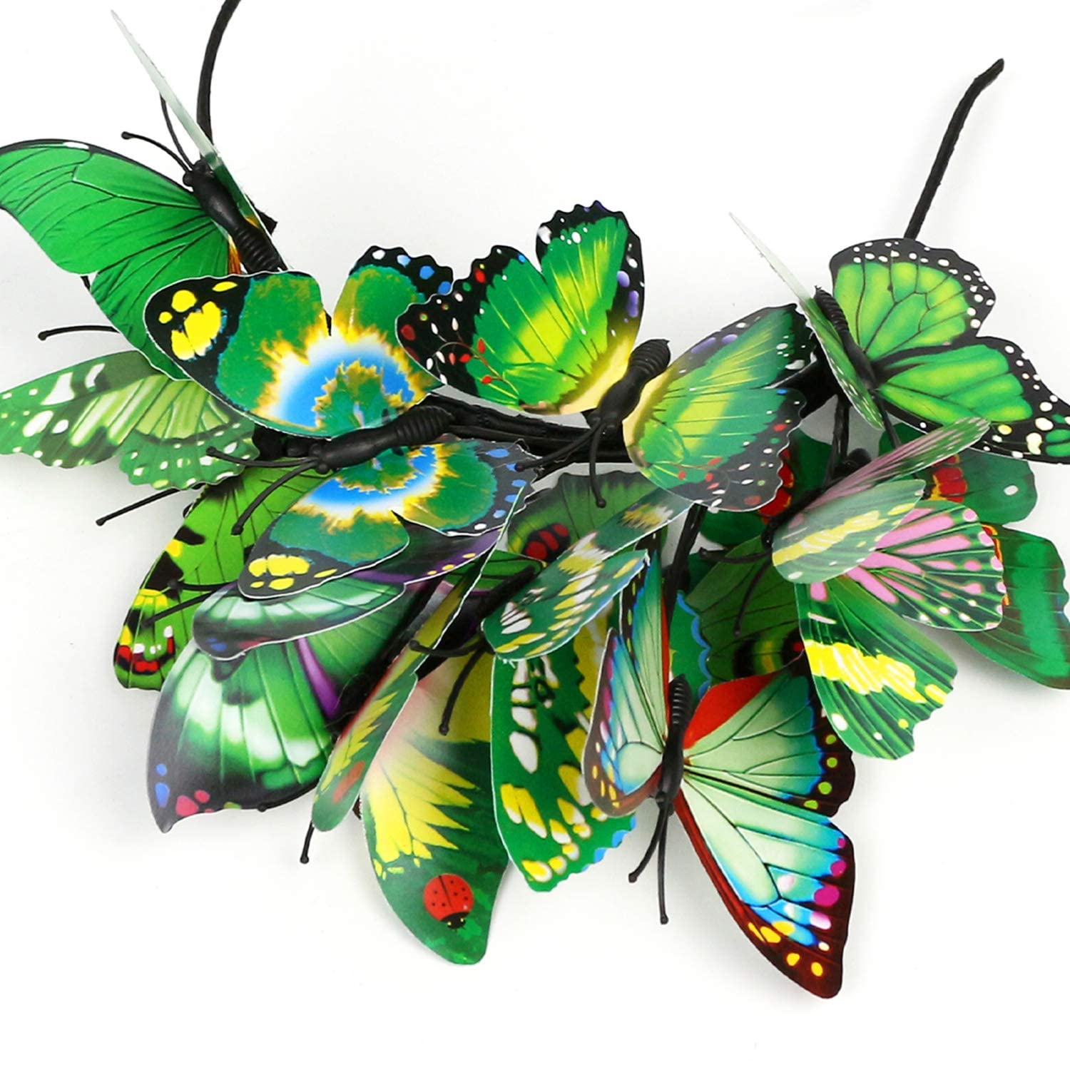 Coucoland Butterfly Fascinator Hat Monarch Butterfly Headband Crown Tea Party Halloween Costume Headpiece