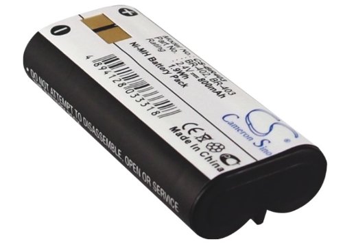 Flujoy 800mAh/2.4V Replacement Battery for DS-4000 DS-3300 DS-5000ID DS-5000 DS-2300 BR-402 BR-403
