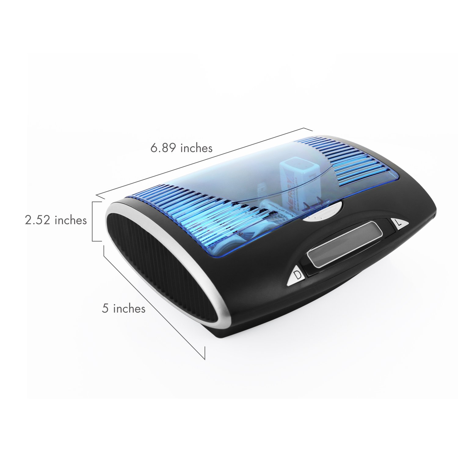 Tenergy Smart Battery Charger for NIMH/NICD AA/AAA/C/D/9V Batteries, LCD Universal Rechargeable Battery Charger with Automatic Charge/Discharge Function & 5V USB Port for Digital Devices