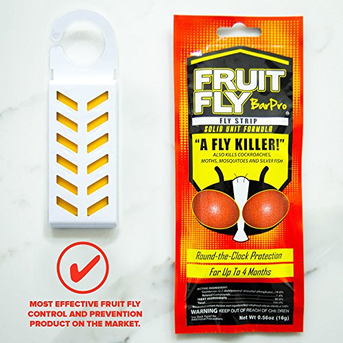 Fruit Fly BarPro β 4 Month Protection Against Flies, Cockroaches, Mosquitos & Other Pests. Fly Traps for Indoors. Better Than a Fly Trap. Better Than Fly Traps Outdoor. Better Than Mosquito Zapper