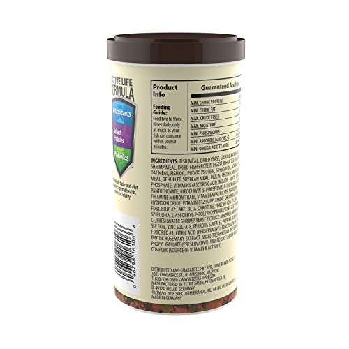 TETTT TetraMin Tropical Flakes 7.06 Ounces, Nutritionally Balanced Fish Food