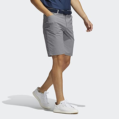 adidas Golf Men's Go-to 5-Pocket Primegreen Golf Short, Gray, 30"