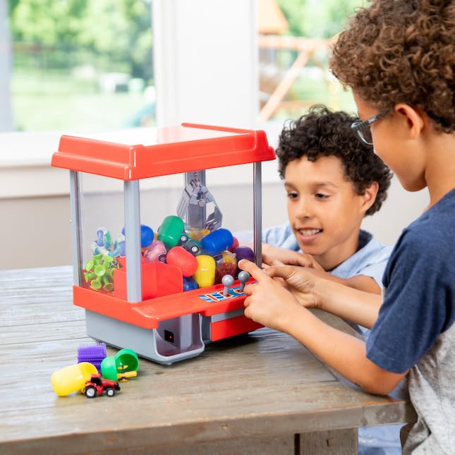 Fat Brain Toys Electronic Arcade Claw Machine Party Favors & Party Fun for Ages 6 to 10