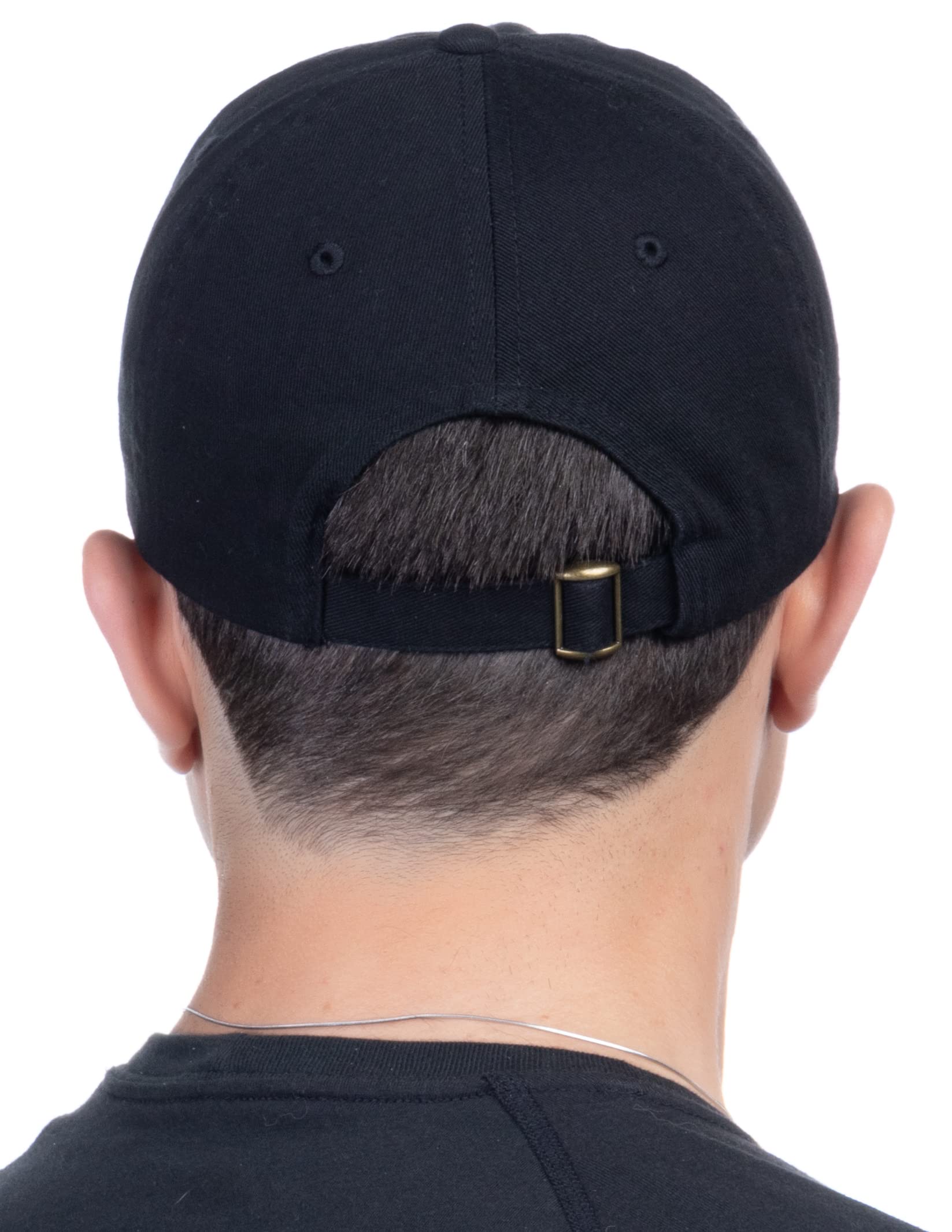 Ann Arbor T-shirt Co. Coach | Coaching Baseball Hat, Men & Women Team Cap - (Black, DadHat)