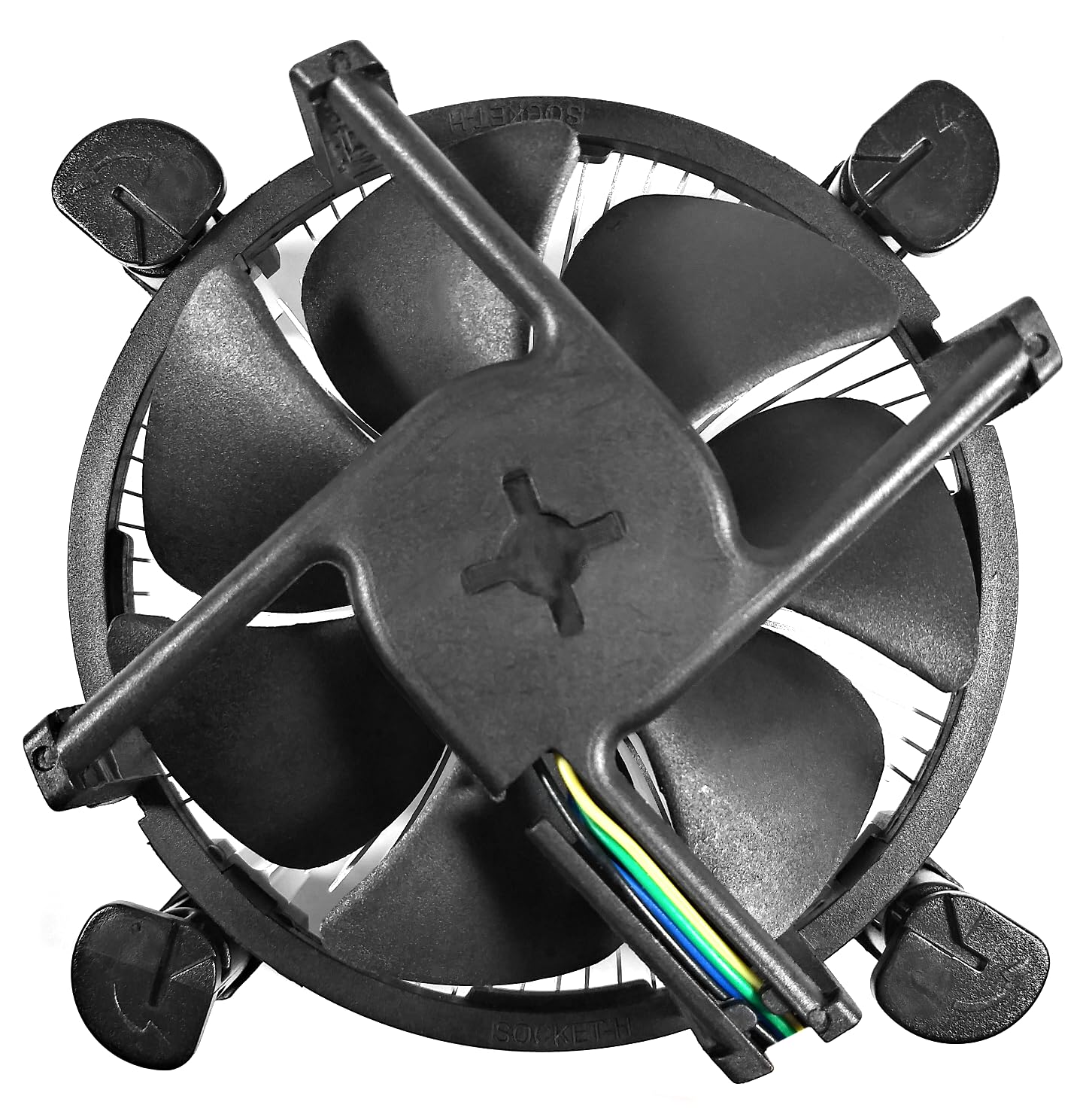 TRONWIRE TW-2 CPU Cooler Aluminum Heatsink 4-Pin PWM 92mm Low Profile 3000 RPM Fan Pre-Applied Thermal Paste for Intel Core i3 i5 i7 i9 Socket 1200 1151 1150 1155 1156 Desktop PC Computer