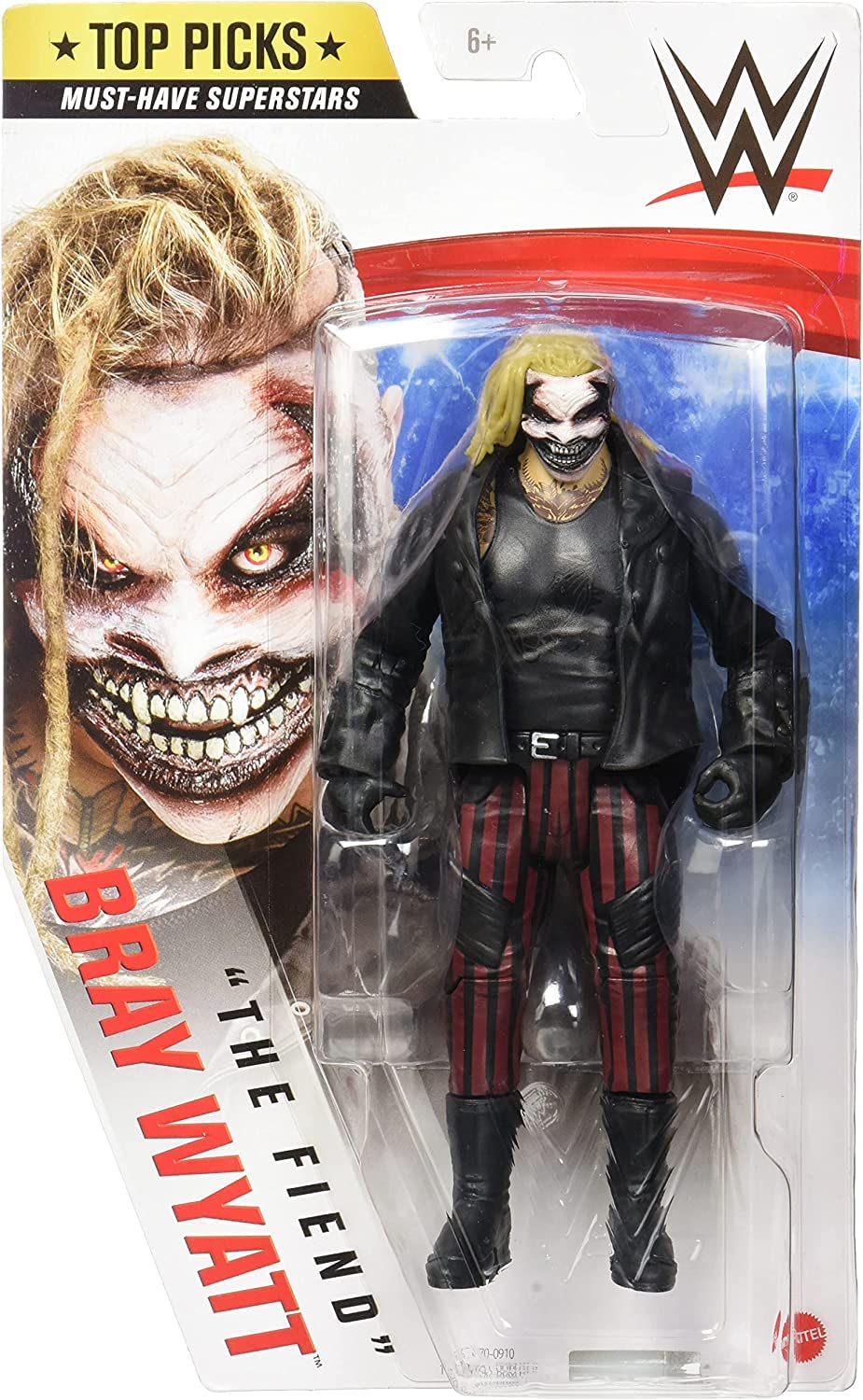WWE Top Picks The Fiend Bray Wyatt Action Figure 6 in Posable Collectible and Gift for Ages 6 Years Old and Up