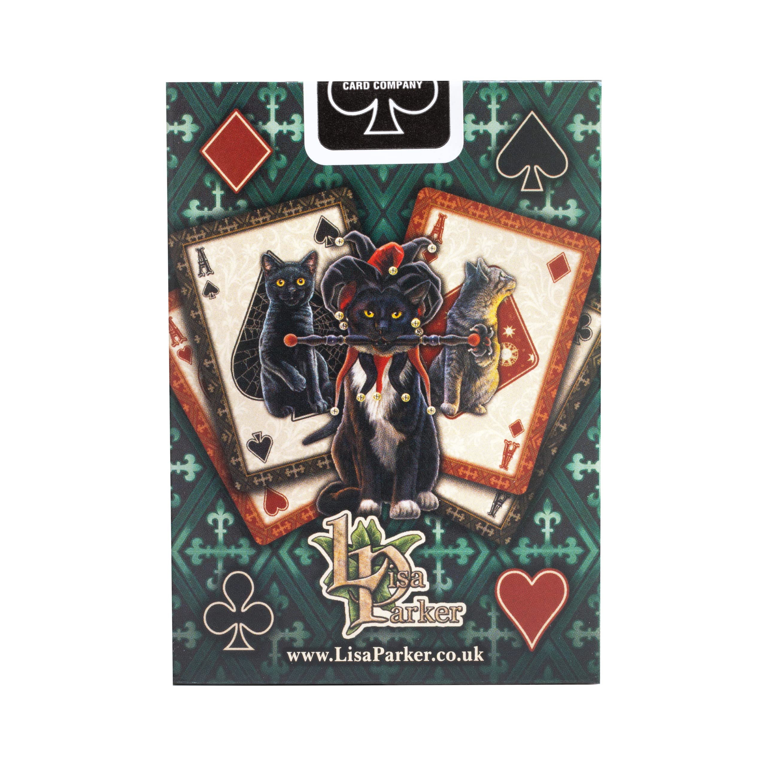 Bicycle Cats Playing Cards Designed by Lisa Parker, Black