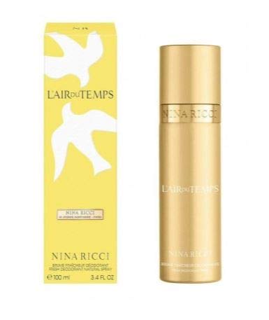 L'air du Temps by Nina Ricci for Women 3.4 oz Deodorant Spray