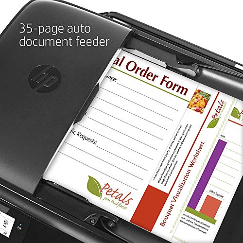 HP OfficeJet 3830 All-in-One Wireless Color Printer, HP Instant Ink, Works with Alexa (K7V40A)