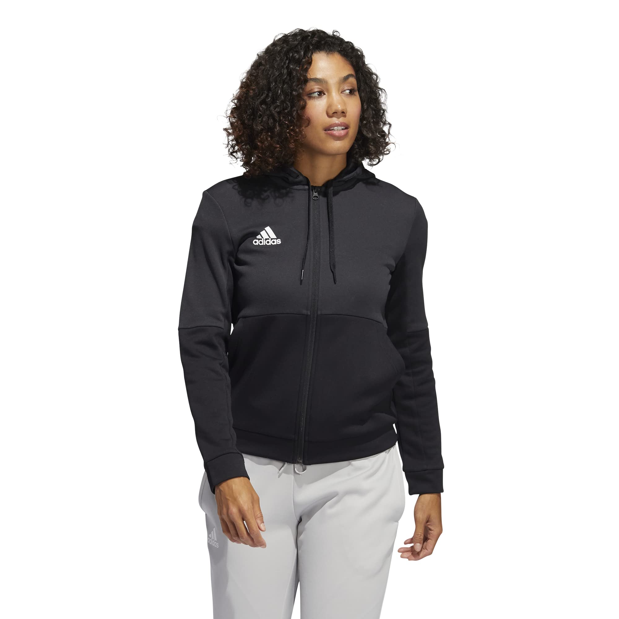 adidas Issue Full Zip Jacket - Women's Casual S Team Collegiate Burgundy/White
