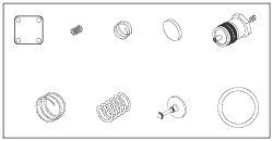 Foot Control Service Kit for A-dec ADK088