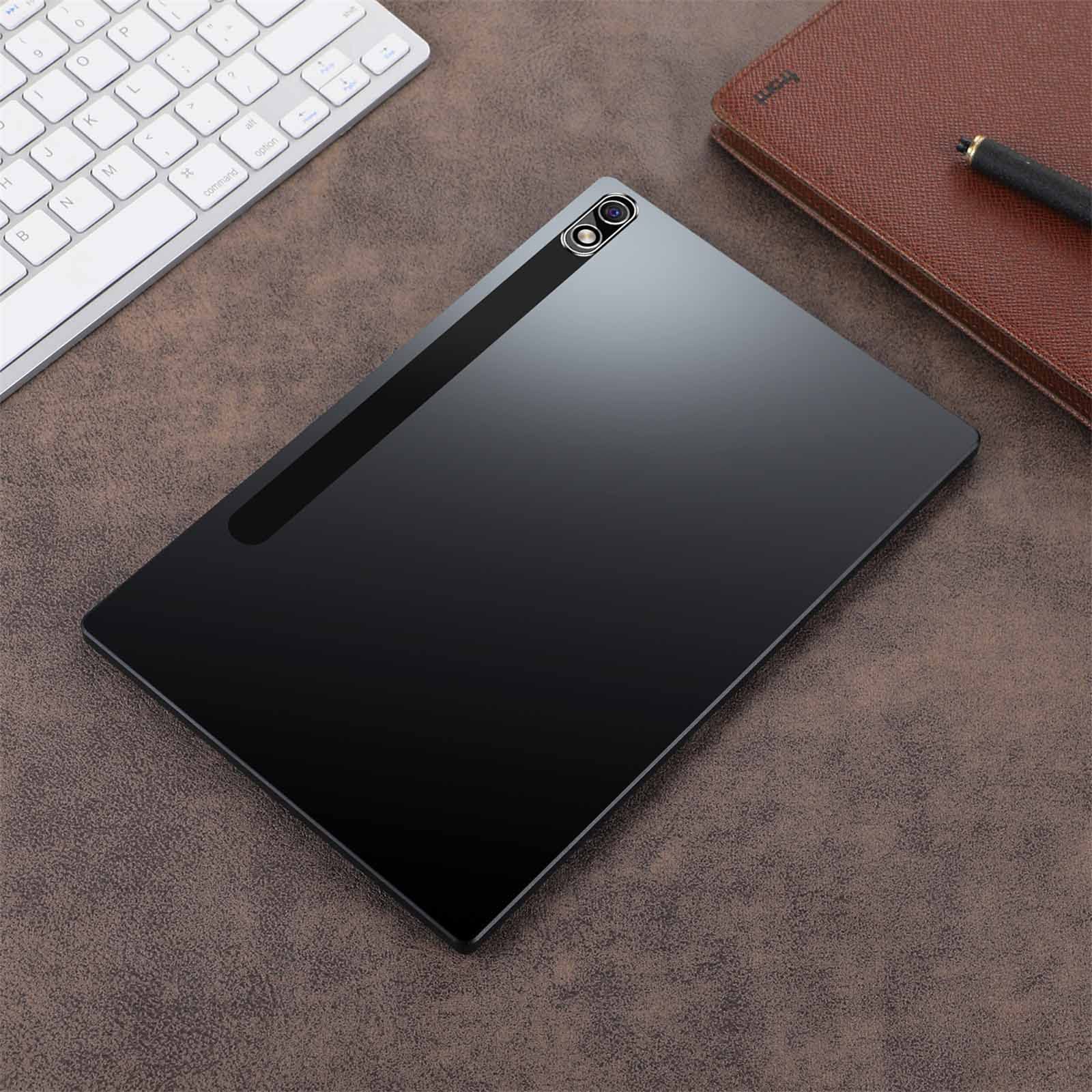 Android 10.0 Tablet, All-New Fire 10.1" 2.5D Octa Core Unlocked Phablet, WiFi Blue-Tooth Tablet, IPS HD Display, Built-in 4000mAh Battery, Dual Sim & Camera, 4G + 32G, US Plug (Black)