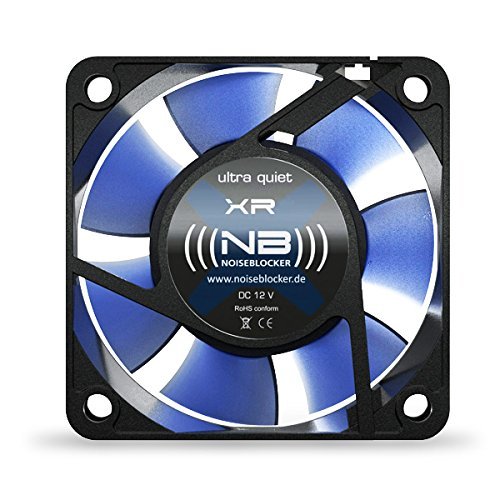 Noiseblocker NB-BlackSilent Fan XR-1 60mm Ultra Silent Fan,1600rpm, 3 pin,11 dBA
