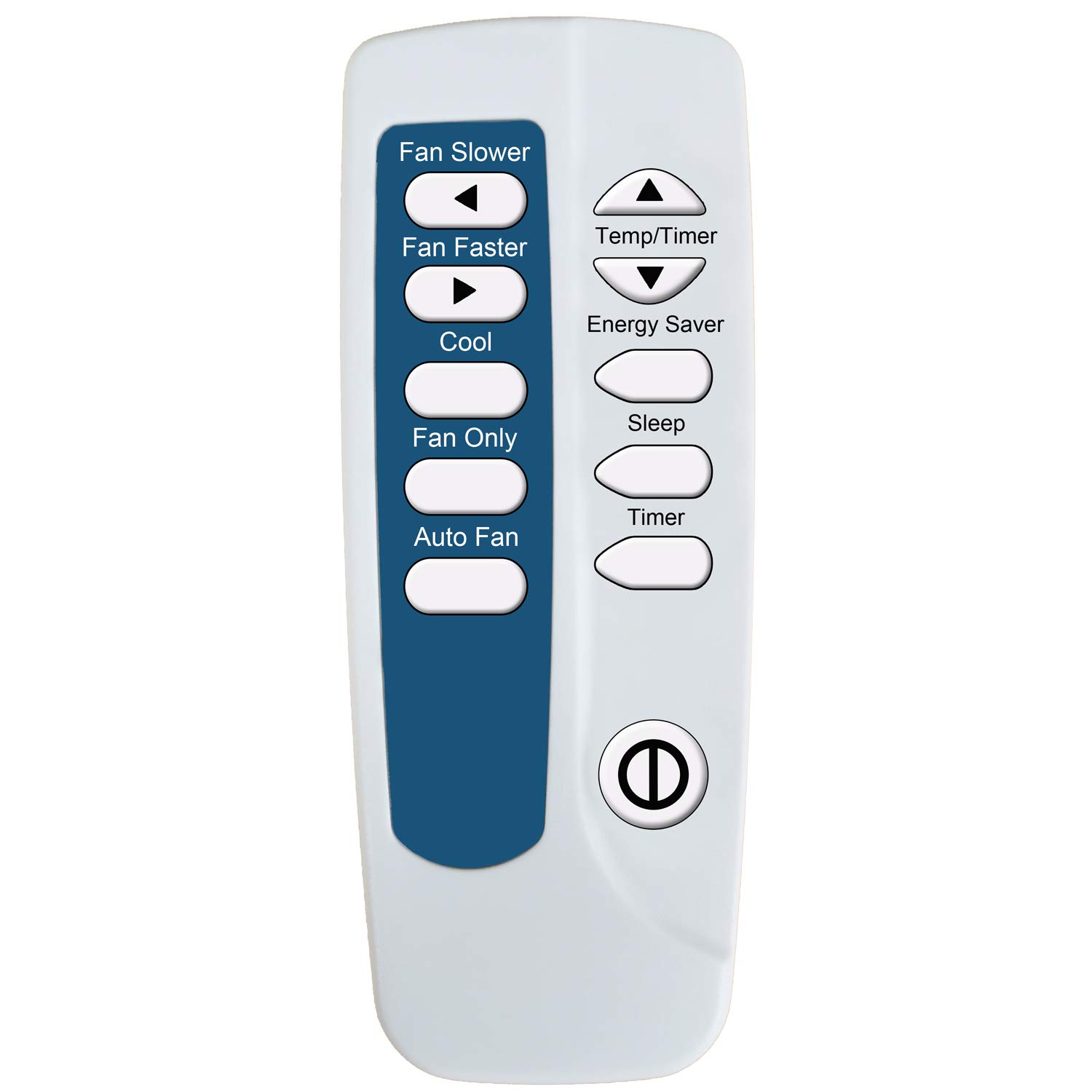 Replacement for Frigidaire Air Conditioner Remote Control FAH086R1T1 FAH086R1T FFTA1033S2 FFTA1033S20 FFTA1033S21 FFTA1033S22 FRA123KT1 FRA123KT10 FRA123KT11 LRA12HZT210 LRA12HZT211 LRA12HZT21