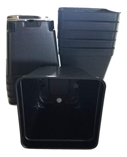Set of 3 Trays Plus 54 POTS - 3.5" Square pots by Landmark Plastics