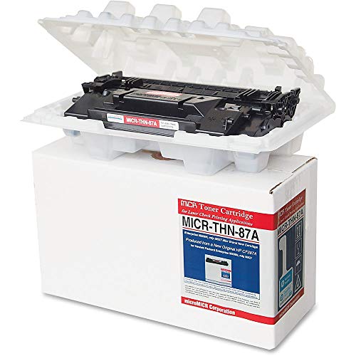 MicroMICR MICRTHN87A MICR Toner Cartridge - Black