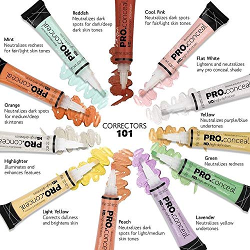 L.A. Girl Hd Pro Conceal Oz, Cool Pink Corrector, 0.28 Ounce