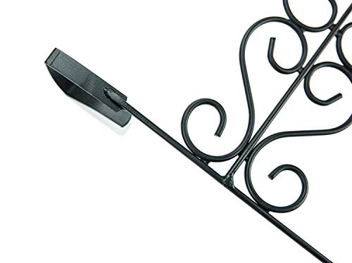HUJI Sturdy Over The Door 5 Hooks Clothes Hanger for Coats Hats Belts Organization Storage for Office or Home (1 Pack, Over The Door Hanger)