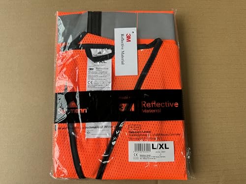 Salzmann Mesh Multi-Pocket Working Vest - Reflective Vest - Made with 3M Reflective Material