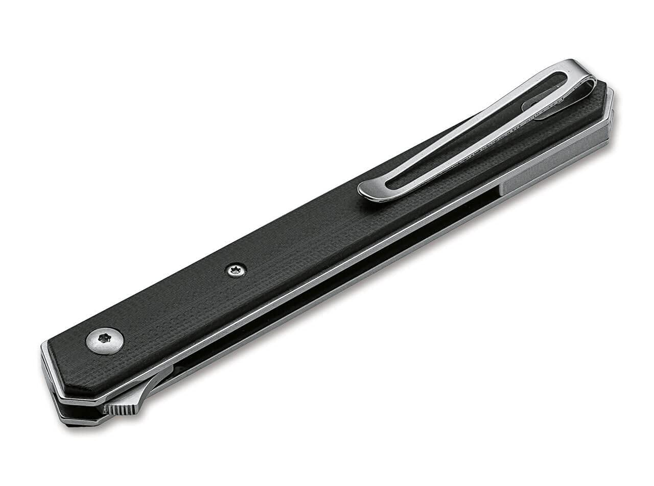 BÖKER PLUS Kwaiken Air - Minimalist and Ultra Light Weight EDC Pocket Knife, G10, Titanium, Cocobolo Handles, Designed by Lucas Burnley (G10)