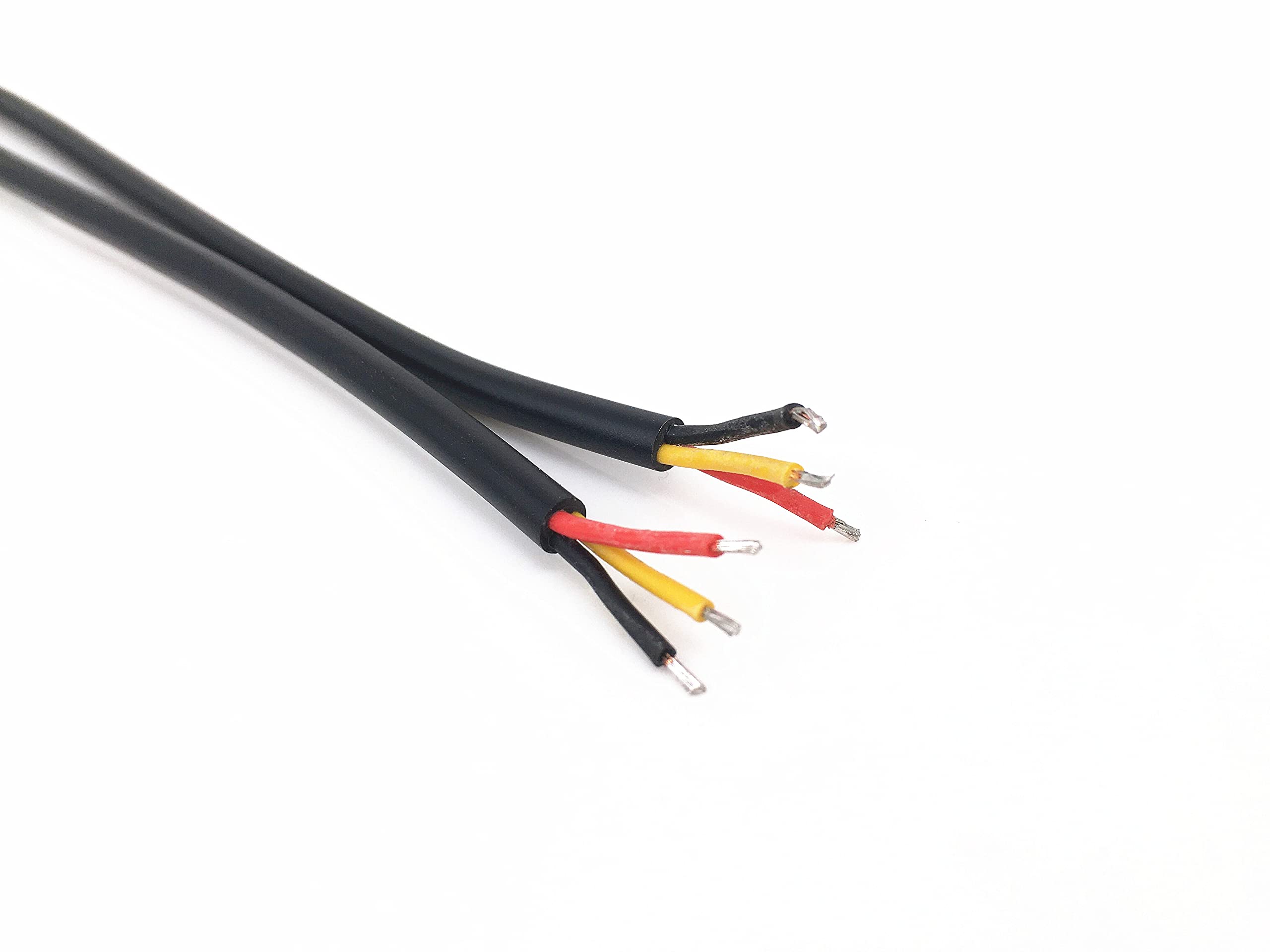 6 Pair Black 3 Pin Waterproof Connector,Waterproof Male Female Connector Cable led Connector,led 3 pin Waterproof Connector ,for for Garden Lights Path Lighting,Indoor/Outdoor LED Strip Lights