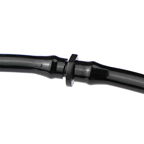UCLEVER 100PCs Drip Irrigation Barbed Connetor Coupling Fittings for 4mm/7mm Tube Drip Irrigation Watering System
