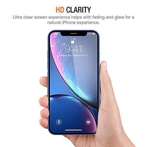 Trianium Tempered Glass Screen Protector Designed for Apple iPhone 11 (2019) / iPhone XR (2018), 3 Pack HD 0.25mm Glass 9H Film (w/Alignment Case Tool included)