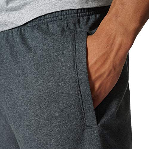 adidas Men's Athletics Jersey Shorts, Dark Grey Heather, Small
