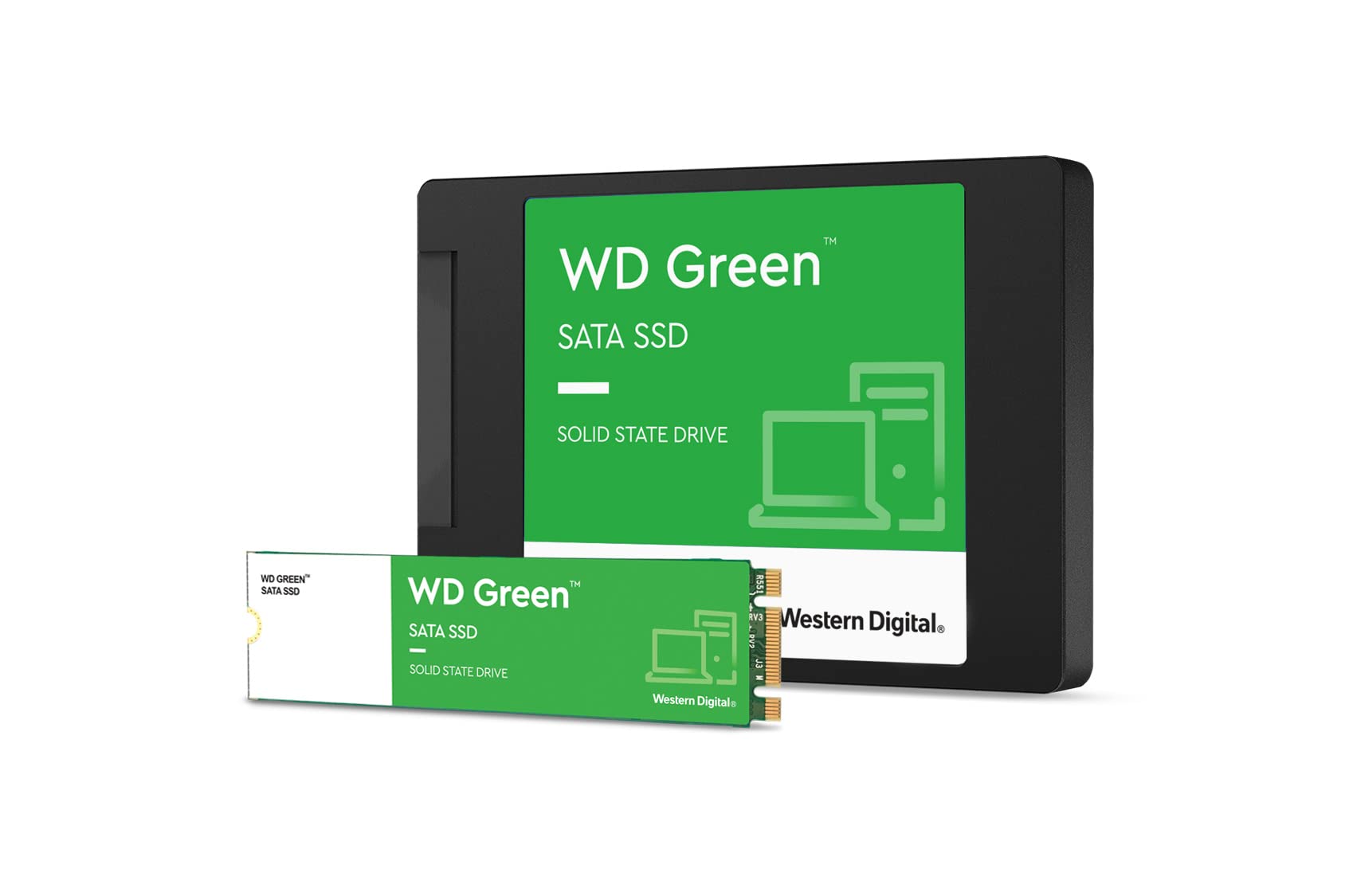 Western Digital WDS120G2G0B WD Green 120 GB Internal Solid State Drive - SATA - M.2 2280, 120GB
