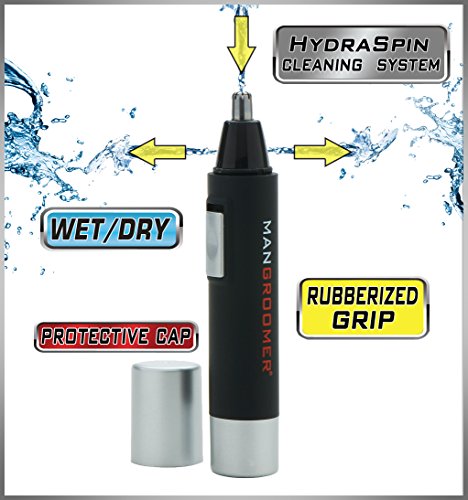 MANGROOMER PRO Essential Nose and Ear Hair Trimmer