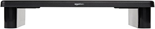 Amazon Basics Adjustable Computer Monitor Stand Riser, 5-Pack