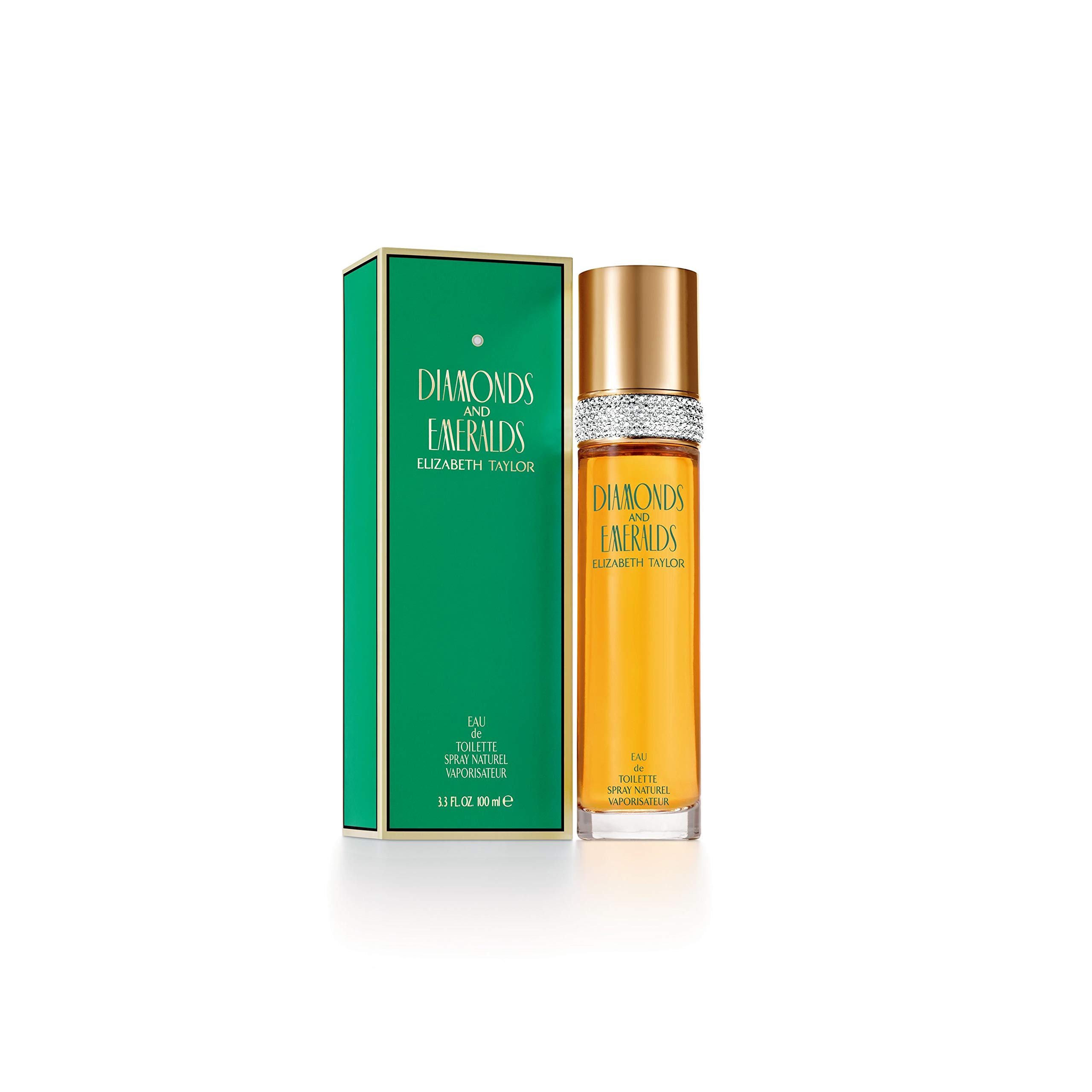 Elizabeth Taylor (elk2h) Diamonds & Emeralds Eau De Toilette Spray 3oz/ 100 Ml for Women By Elizabeth Taylor, 3fl Oz
