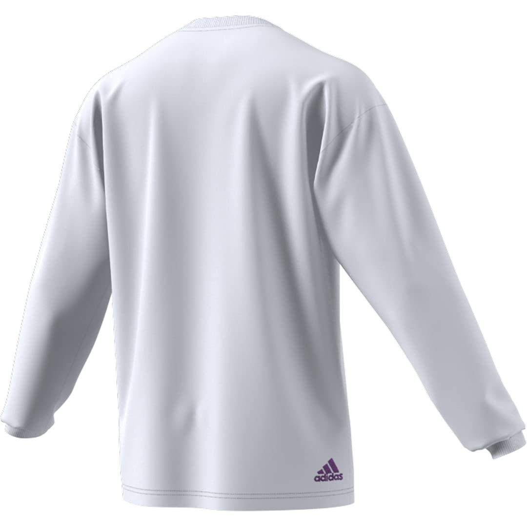 adidas Men's Dame 8 Long-Sleeve Tee, Dash Grey, XX-Large