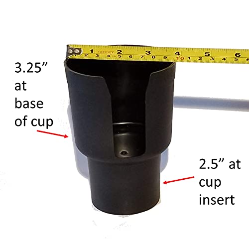 Gadjit CUP KEEPER Cup Holder Adapter (2 Pk) expands car cup holders that are 2.5β-3β wide to hold beverages that are 3.25" wide like 18, 20, 21, 24 oz Hydro Flasks, 12,18,20,30 oz Yeti Tumbler, 20, 24oz Naglene Bottles, Other Coffee & Travel Mugs with BOT