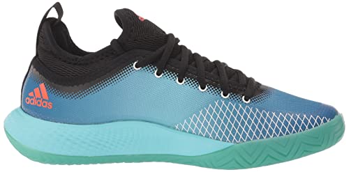adidas Men's Defiant Generation Tennis Shoe, Pulse Aqua/Black/Altered Blue, 11.5