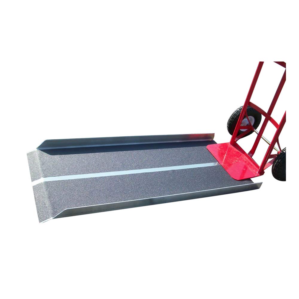 CodyCo Aluminum Hand Truck Dollie Dolly Loading Walk Curb Ramp 5ft X 29"