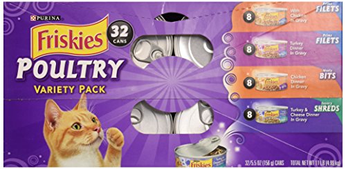 Friskies Purina Poultry Variety Pack, 11 lb