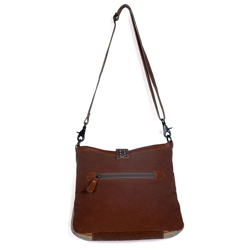 Myra Bag Flowery Spring Shoulder Bag Upcycled S-3362