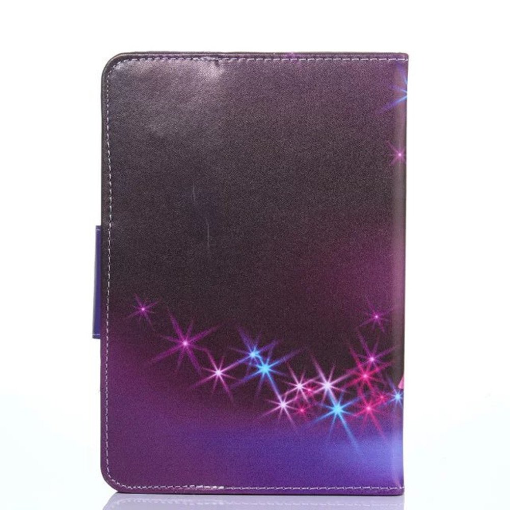 PHEVOS 7''/7.85''/8'' Tablet Pc Case Cover, Foldable and Solid Stand Case, Compatible with All Universal 7 inch Tablets PC-Pink Butterfly