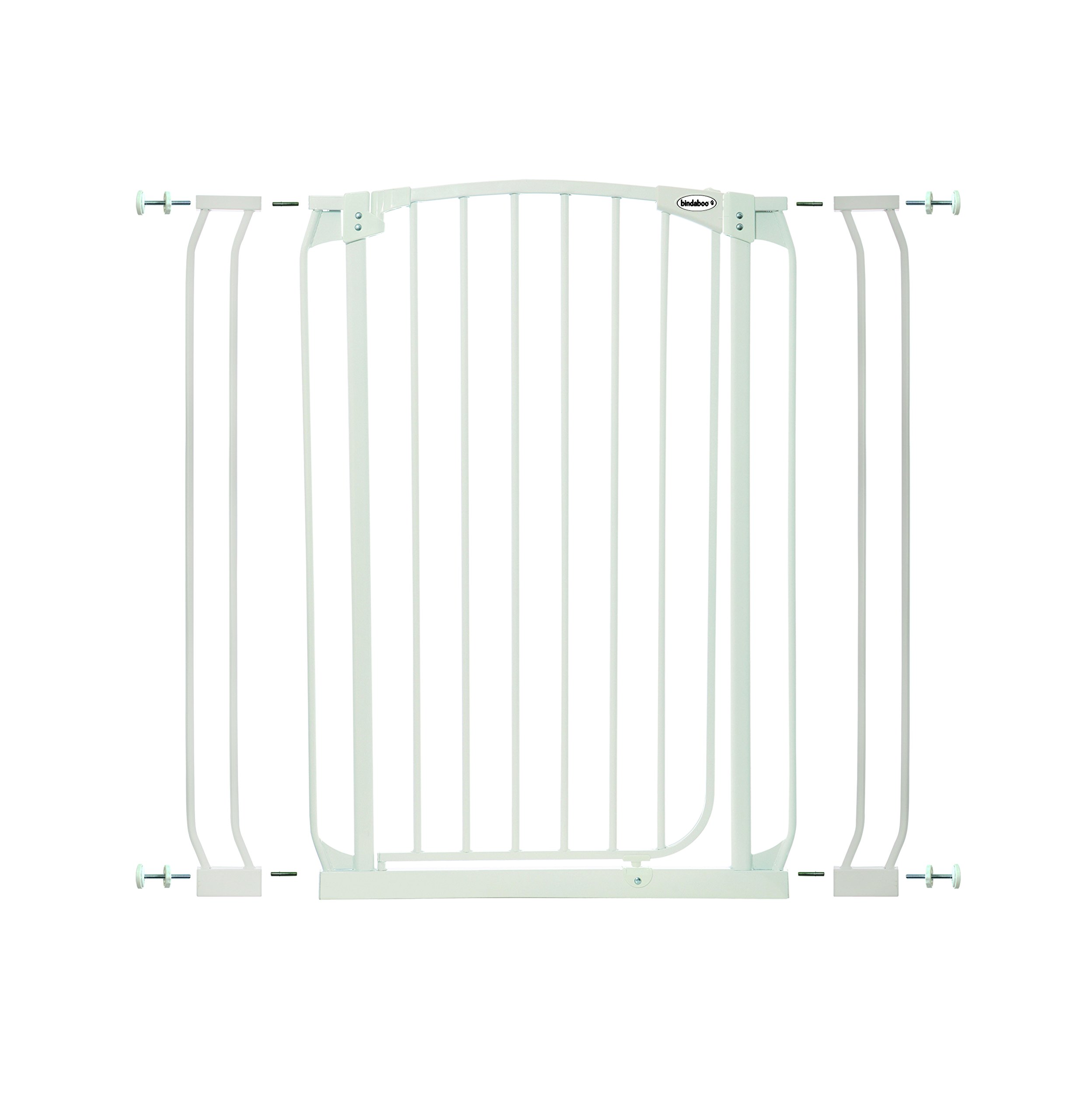 Bindaboo Pet Gates - 3.5 Extra Tall gate Extension, White